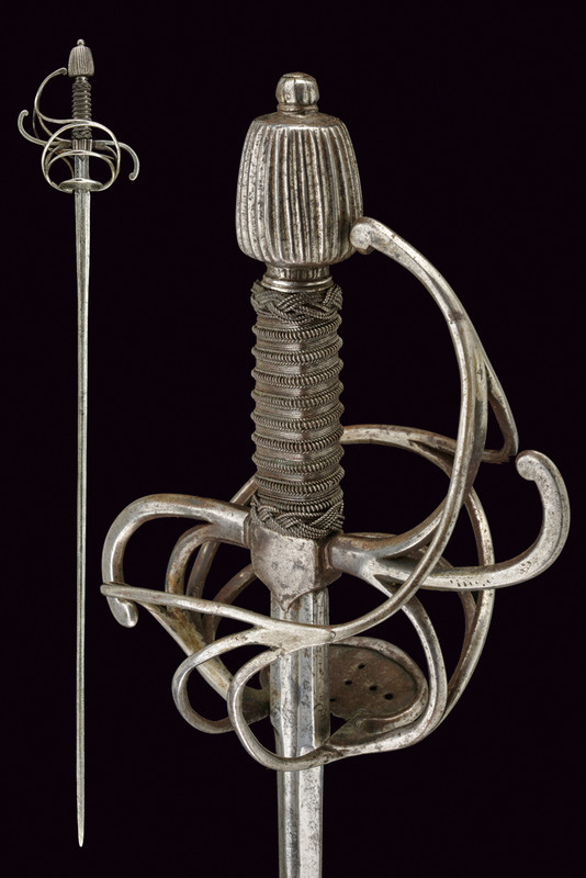 Espada ropera - Milán, Italia - Inicios del siglo XVII | Espada ropera ...