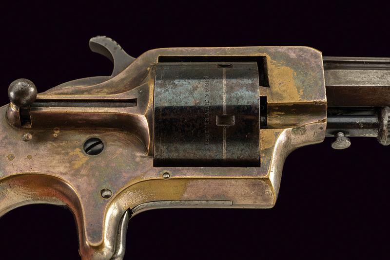 PLANT'S MFG. CO. FRONT-LOADING "ARMY" REVOLVER CON TAMBURO AGGIUNTIVO A ...