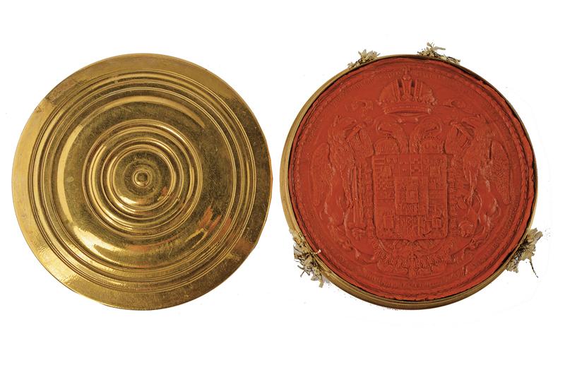 SIGILLO IMPERIALE IN CERALACCA - auctions & price archive